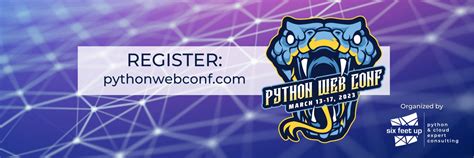 Python Web Conference 2023 Speakers Sessions Agenda