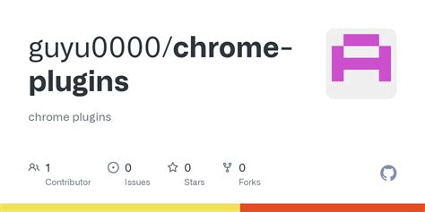 Github Guyu0000 Chrome Plugins Chrome Plugins