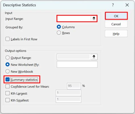 Descriptive Statistics In Excel Meaning Examples