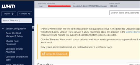 Cara Login WHM Pada VPS CPanel Rumahweb
