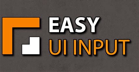 Easy Ui Input Official Thread Community Showcases Unity Discussions