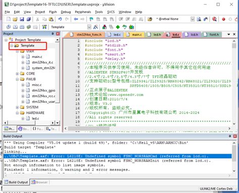 Axf Error L E Undefined Symbol Programmer Sought