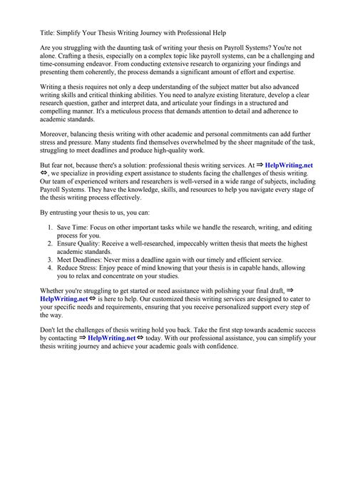 Introduction Thesis Payroll System By Valley College Issuu