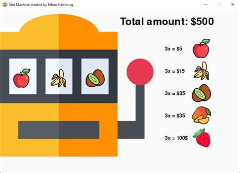 Python Gui Slotmachine Devpost