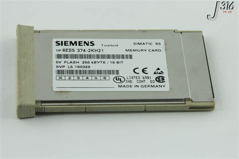 SIEMENS SIMATIC S MEMORY CARD ES KH J Gallery
