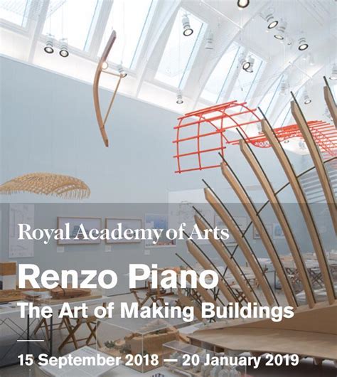 Alexandre Autin On Linkedin Renzo Piano Exhibition Royal Academy Of Arts