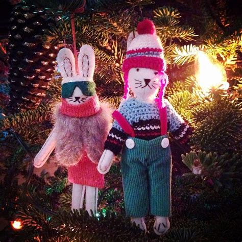 Snow Bunnies Anthropologie Christmas Jolly Holiday Christmas Fashion