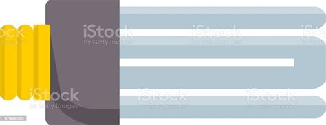 만화 램프 전구 디자인 평면 벡터 일러스트 레이 션 전기 아이디어 밝은 그래픽 솔루션 개념 개념에 대한 스톡 벡터 아트 및 기타 이미지 개념 고립 색상 권위 Istock