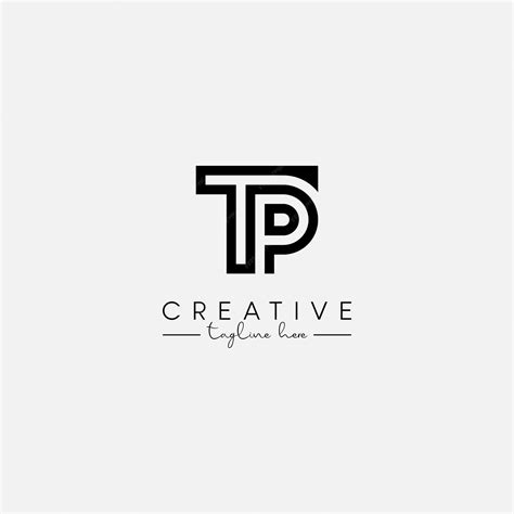 Premium Vector Abstract Minimal Letter Tp Pt Initial Based Stylish Monogram Logo Design Vector