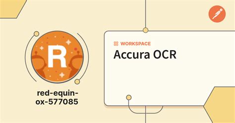Accura Ocr Postman Api Network