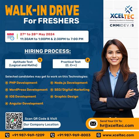 Rupali Soni On Linkedin Xceltec Walkininterview Freshers