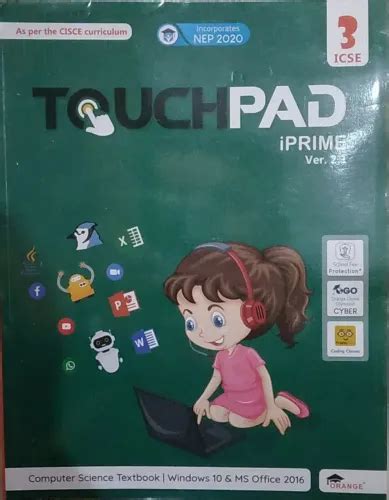 Touchpad IPrime Ver Computer Book Class ICSE