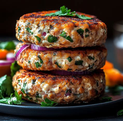 Mediterranean Greek Chicken Burgers With Feta
