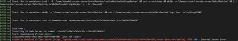 Failed To Download Vs Code Server 500 Internal Server Error