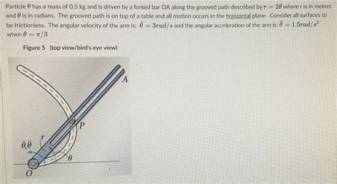 Solved Determine The Magnitude Of The Acceleration Of P When Chegg