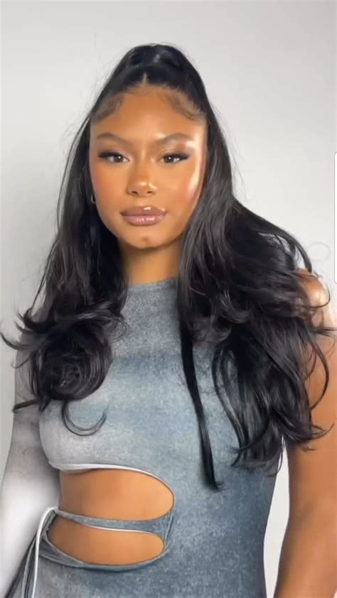 Jorja Douglas Flo Hair Makeup Inspiration