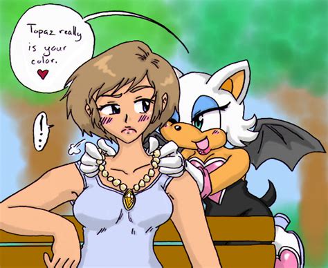 Sonic X Rouge X Topaz It Suits You By Cloud Kitsune On Deviantart