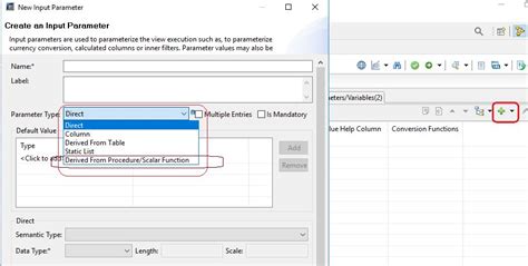 Pass Input Parameters To Cv From Parameters Derive Sap Community