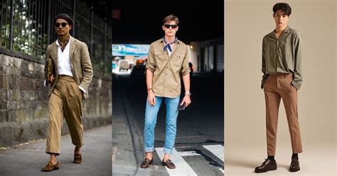 รวมไอเดีย เสื้อผ้าผู้ชายสีเอิร์ทโทน ได้ลุคที่เท่และสุภาพในคราวเดียว