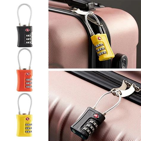 Kiprun Luggage Lock Cable Travel Lock Tsa Approved Cable Travel 3