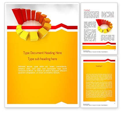 Steps Word Templates Design Download Now PoweredTemplate Com