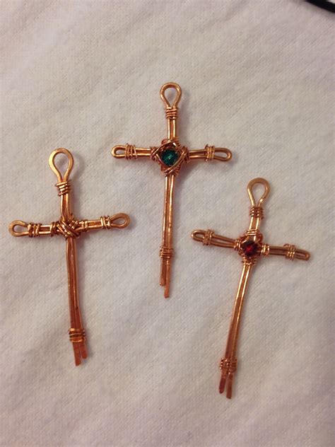 Wire Wrapped Cross Holiday Wrapping Inspiration