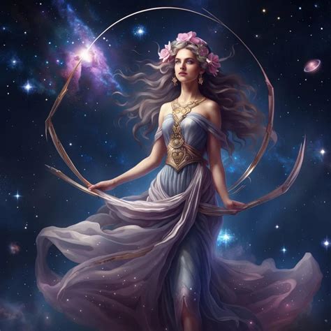 Download Ai Generated Goddess Stars Royalty Free Stock Illustration