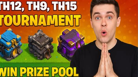 Th12 Tournament🔥 Win Price🔥 Base Visit Coc Coclive Youtube