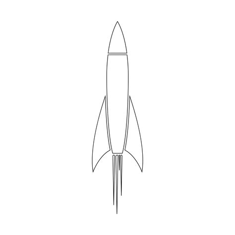 Premium Vector Rocket Ilustration Logo Vector
