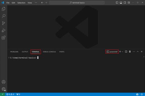 开始使用终端 Vscode 编辑器