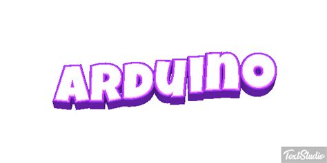 Arduino Name Animated  Logo Designs