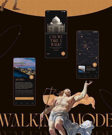 UI UX Redesign Of The Mobile App By Audio Guides Behance