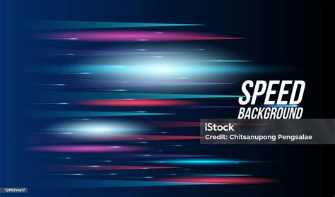 검은 배경에 긴 노출 빛의 스포츠를위한 추상 적 배경 기술 고속 경주 과학 기하학적 모양 현대 우아한 디자인 벡터 그림입니다 0명에 대한 스톡 벡터 아트 및 기타 이미지