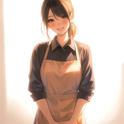 ほのかな微笑み｜イラスト・フリー素材なら「シンテリ」