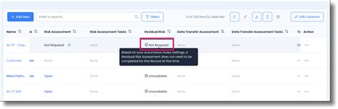 data mapping and risk manager release september 19 2024 trustarc help center
