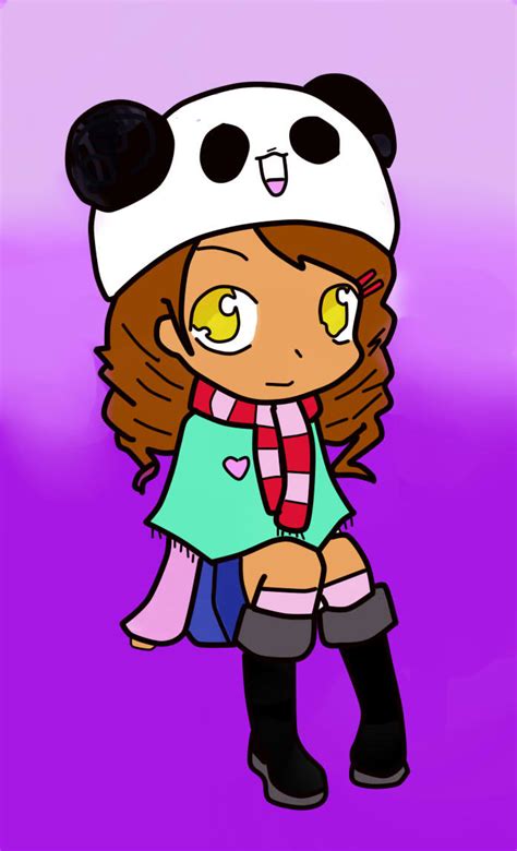 Chibi Sitting Pretty By Skylyra On Deviantart