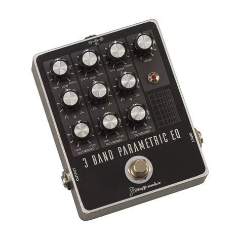 3 Band Parametric Equalizer Ftelettronica Handmade Pedals