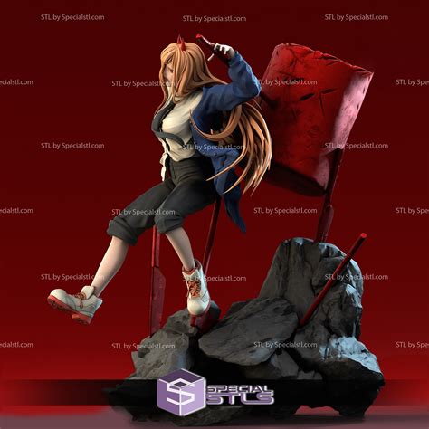 Power 3d Model Action Pose Specialstl