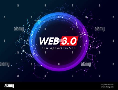 Web 3 World Technology Digital Background Web3 Planet Future Internet