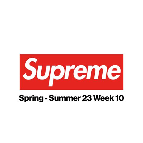 슈프림 2023 봄 여름 컬렉션 10주 차 Supreme 슈프라이즈