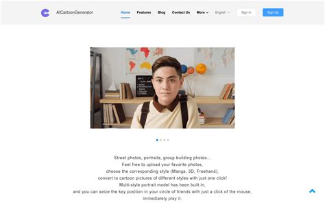 aicartoongenerator使用入口地址 ai网站最新工具和软件app下载