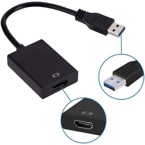 USB To HDMI Adapter Converter Cable L C Sawh Enterprises