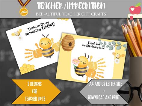 Bee Classroom T Bee T For Class Bee Handprint Craft Bee