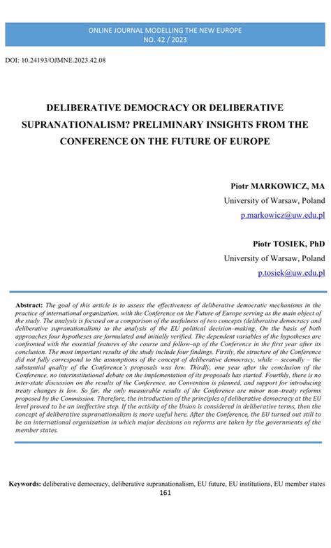 Piotr Markowicz On Linkedin Article Scientificarticle Ojmne Eu