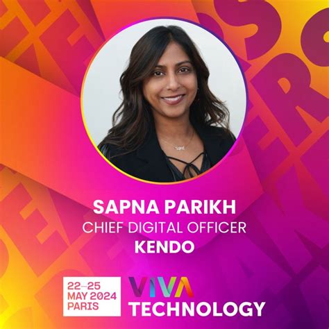 Sapna Shah Parikh On Linkedin Vivatech Kendobrands Vivatech