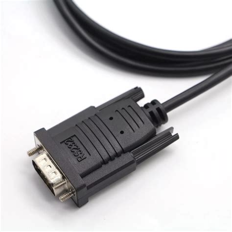 Usb To Rs232 Adapter With Ftdi Chipset 6 6ft Usb 2 0 Male To Rs232 Male Db9 Serial Converter