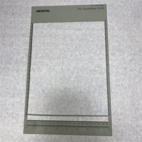 Microtek Mrs 1200f36 Scanmaker Iii Flatbed Scanner Db15 Parallel Port