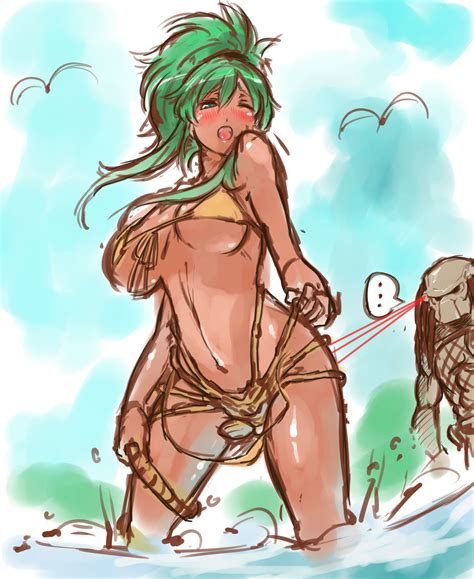 Predator And Facehugger Alien And 1 More Drawn By Nameo