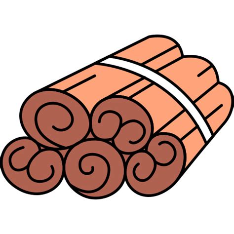 Cinammon Generic Outline Color Icon