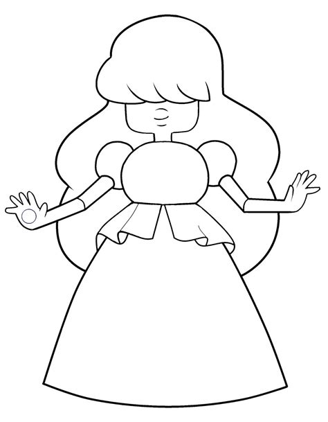 Steven Universe Line Art Saphire By Latianamca On Deviantart Artofit